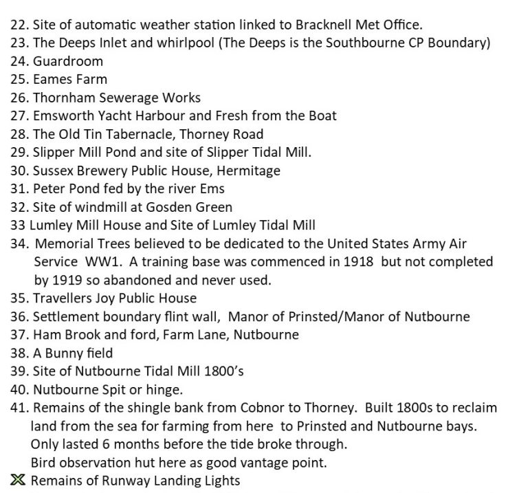 Map - Southbourne Scenes - Southbourne, West Sussex | Pictorial History